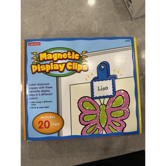 Lakeshore | Wall Decor | Lakeshore Learning Magnetic Display Clips ...